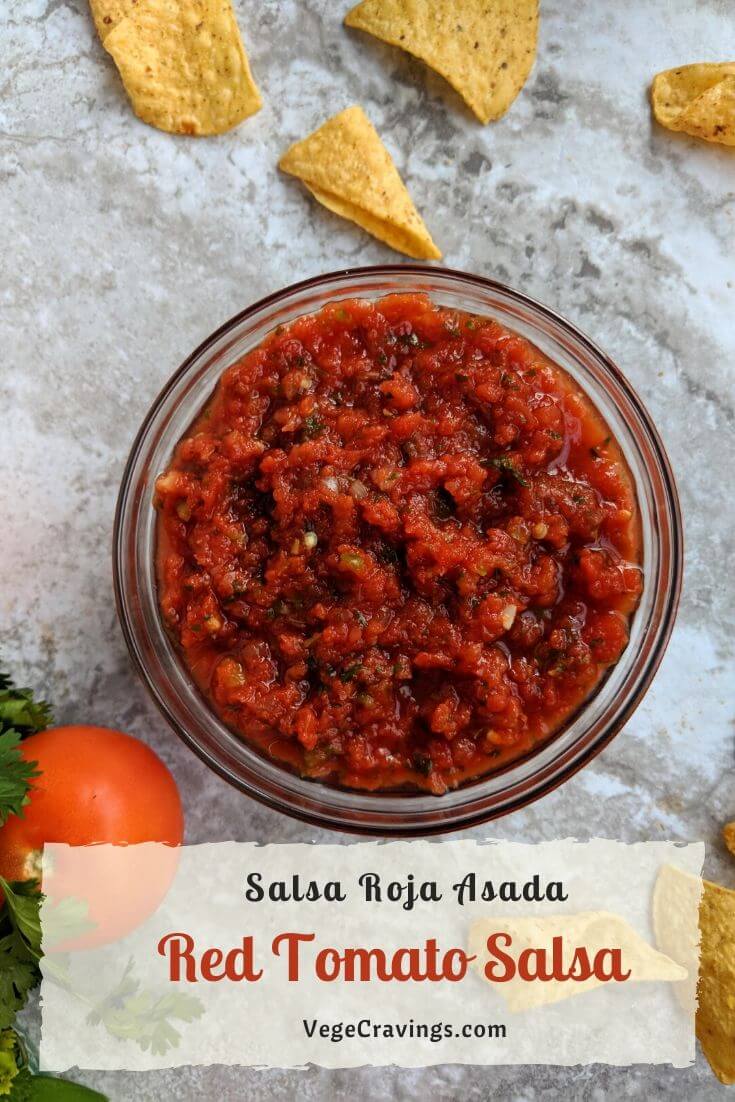 Tomato Salsa Recipe | Salsa Roja Asada