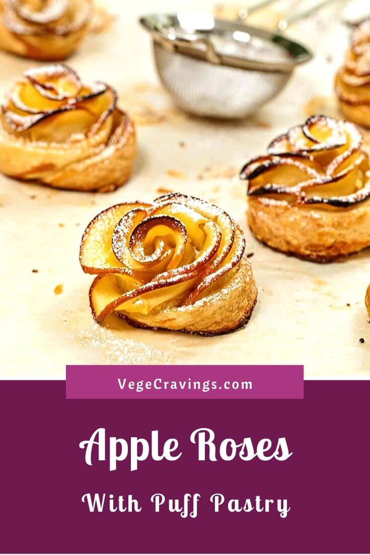 Apple Roses With Puff Pastry Recipe