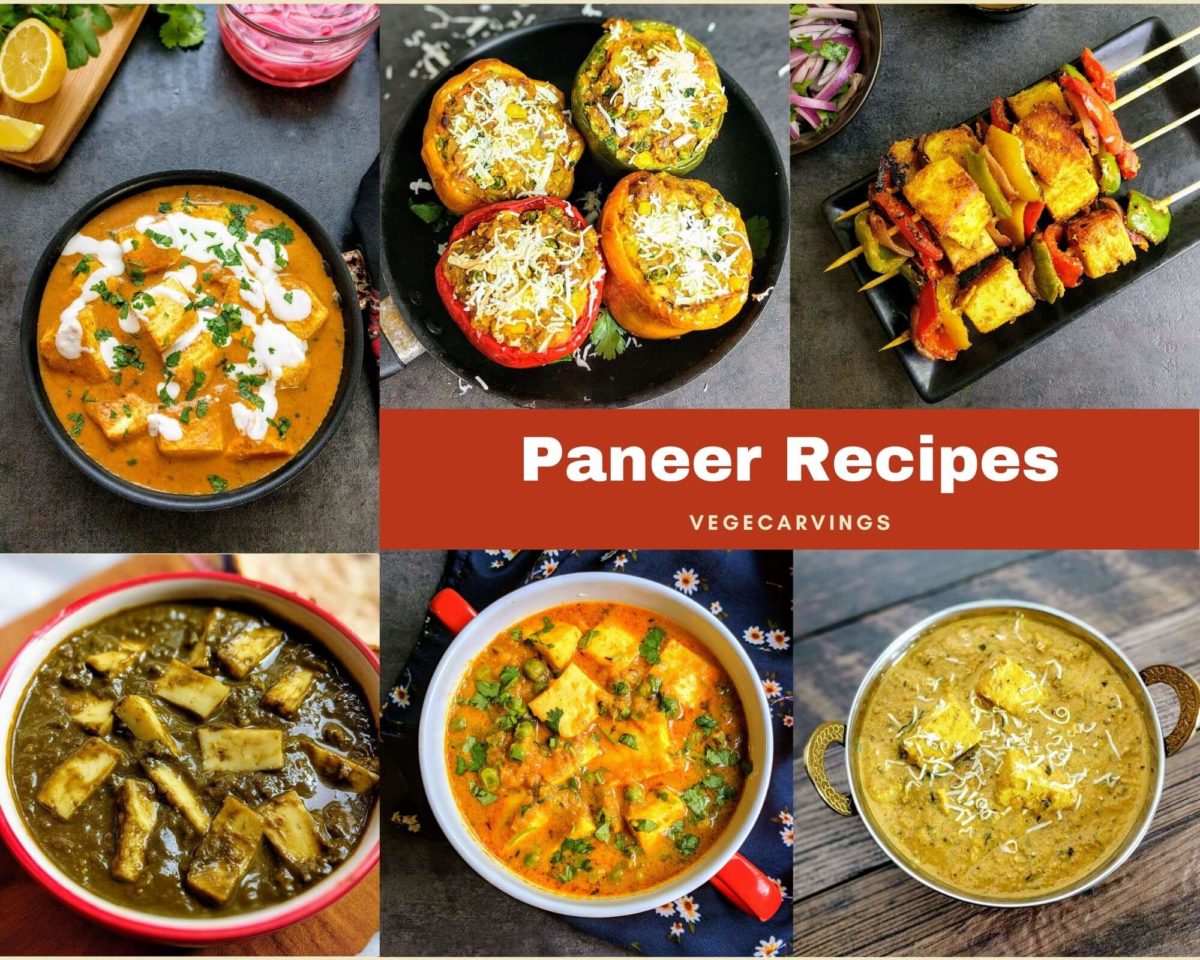 Paneer Recipes | 28 Easy Indian Paneer Recipes