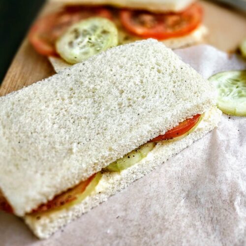 Tomato Cucumber Sandwich Recipe