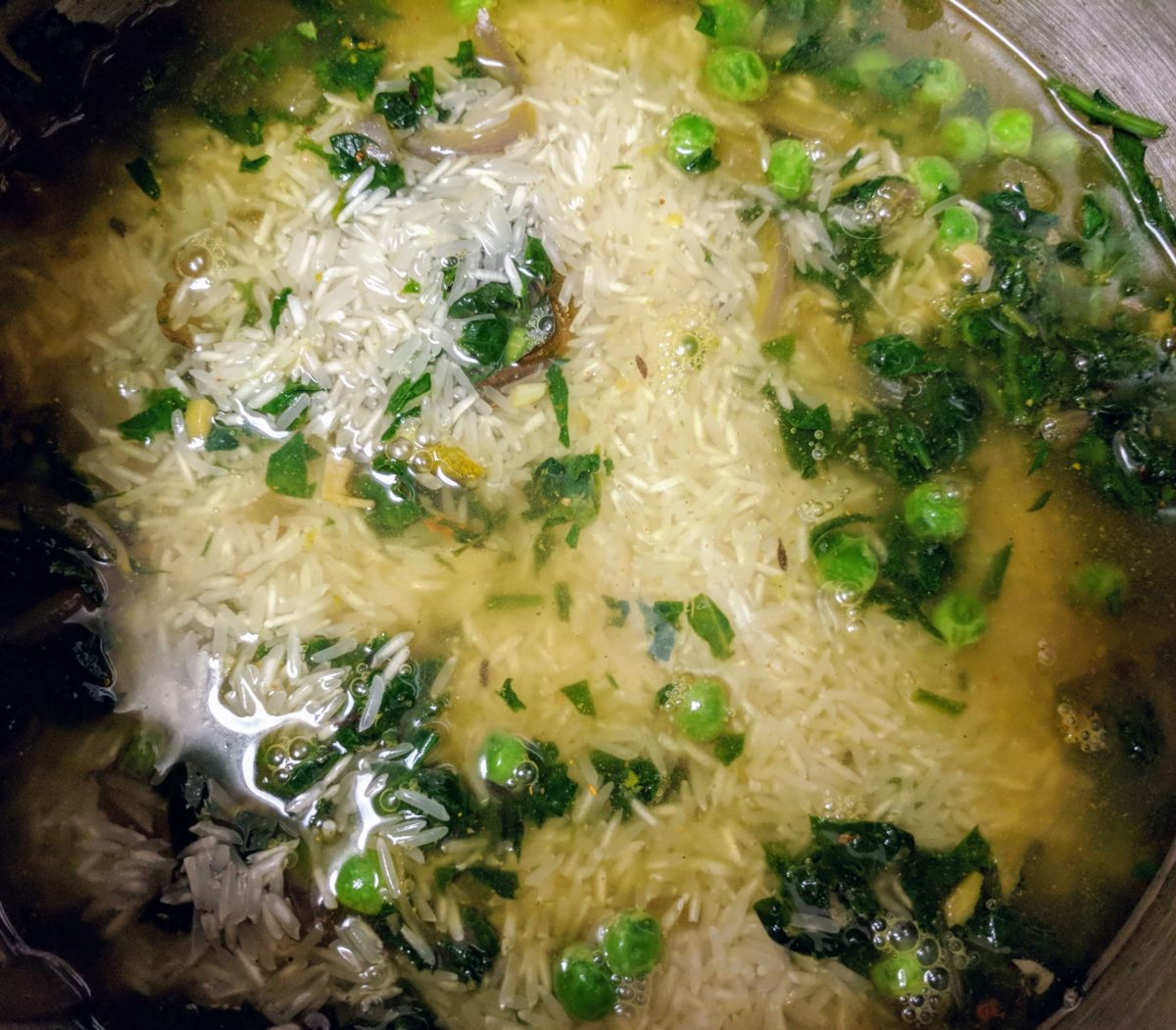 Palak Pulao Recipe | Spinach Rice | Palak Rice