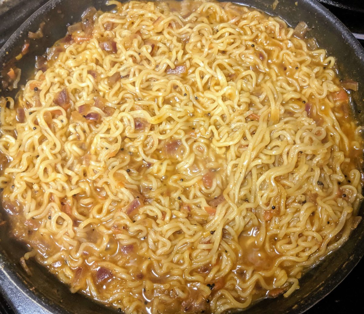 Street Style Maggi Noodles Recipe