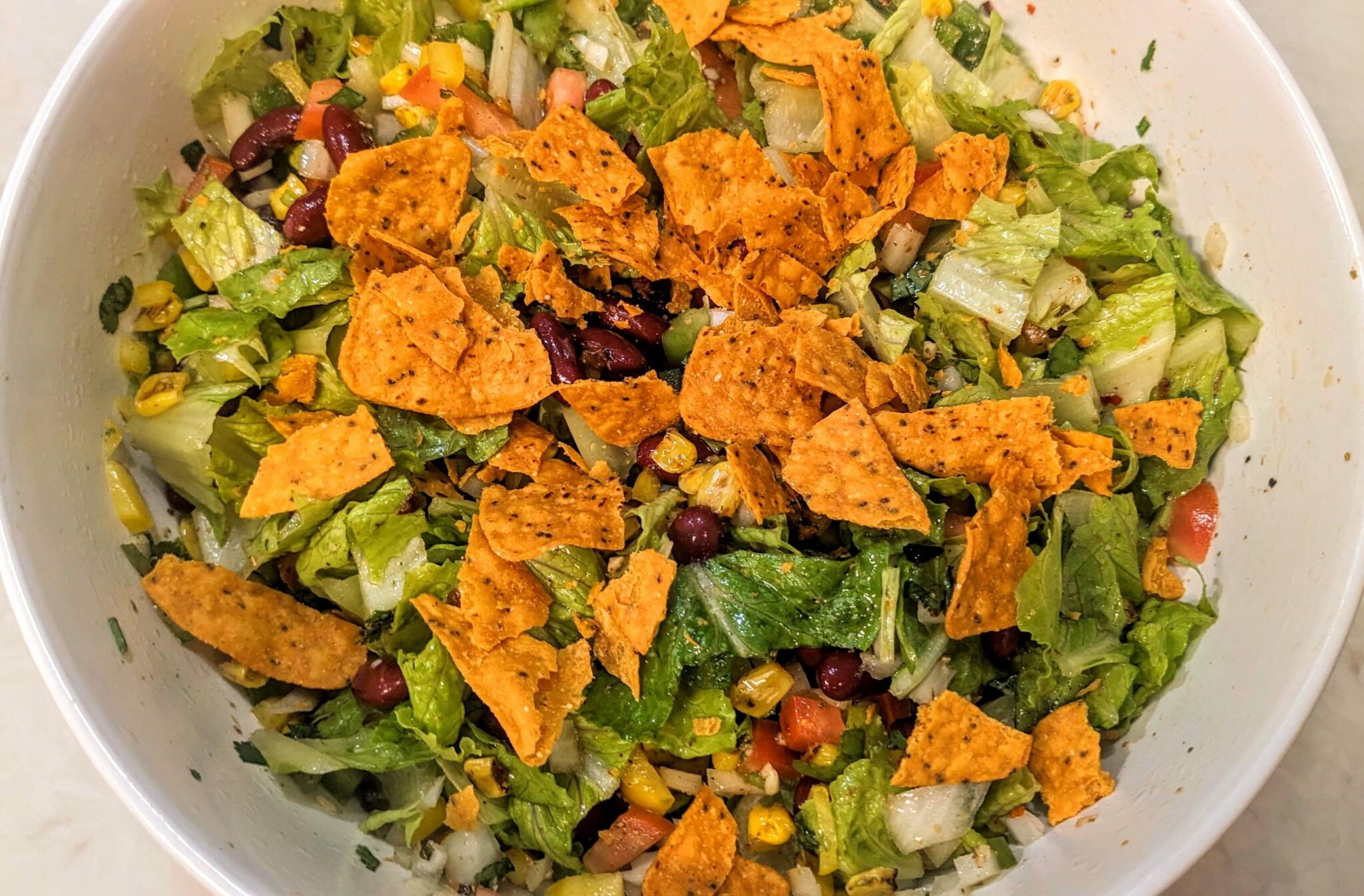 Mexican Salad Recipe - VegeCravings