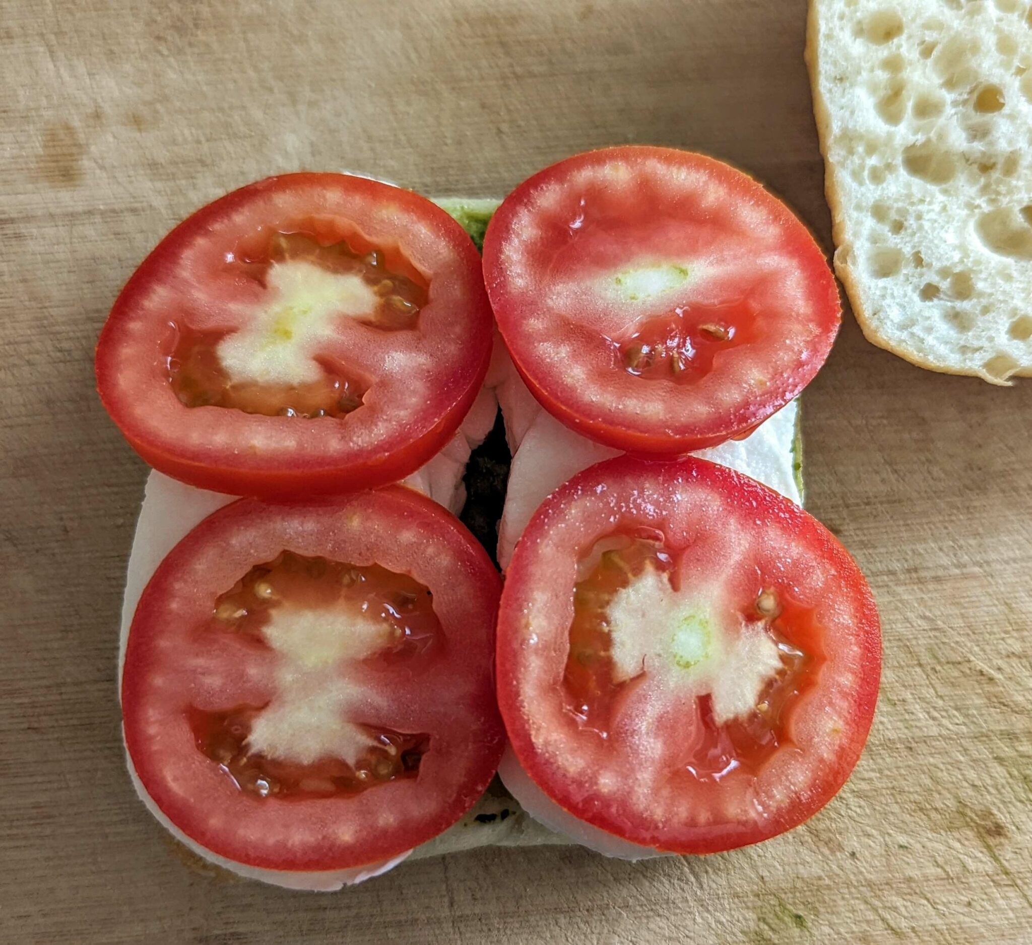 Caprese Sandwich Recipe - VegeCravings