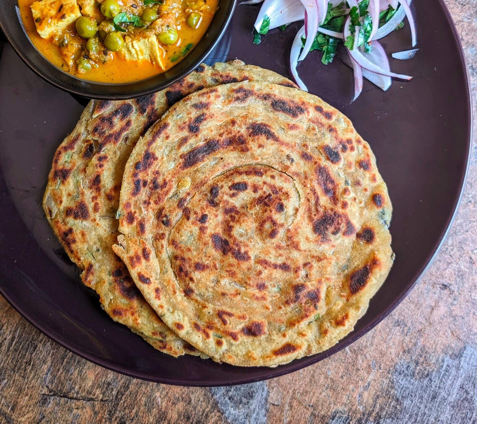 Leftover Dal Paratha Recipe